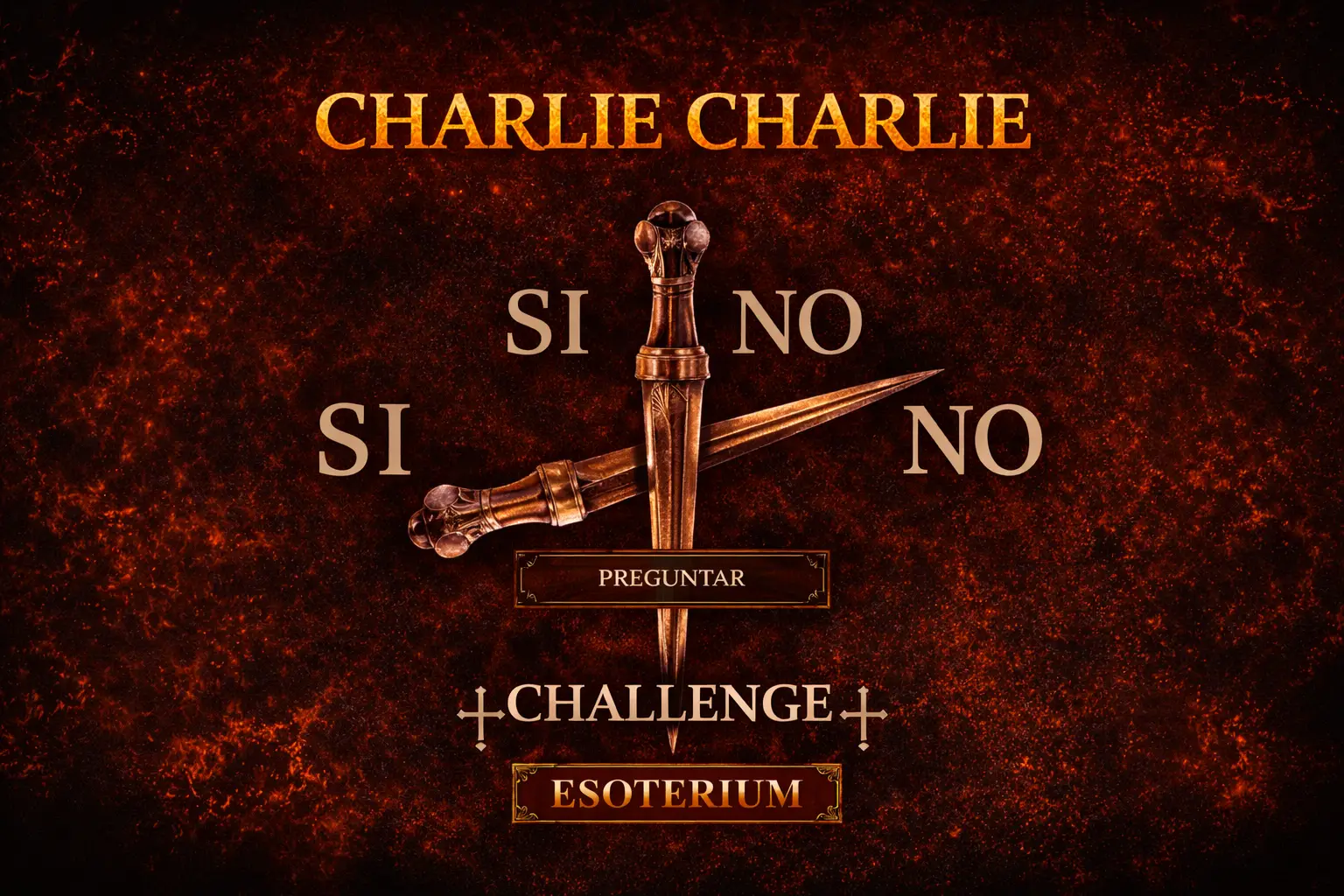Charlie Charlie Challenge — Juego de los Lápices Online
